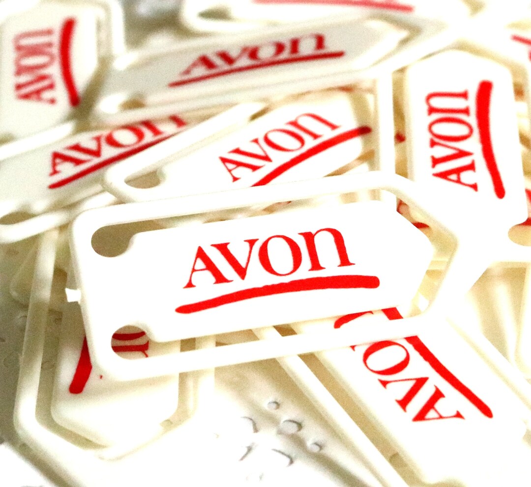Vintage Avon Plastic Paper Clips. Vintage Office Supplies. - Etsy