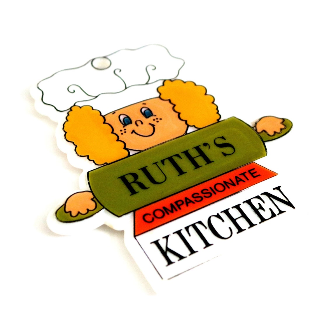 Vintage Kitchen Refrigerator Magnet. Name Magnet. Baker Chef Magnet ...