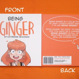 Being Ginger Book - Etsy