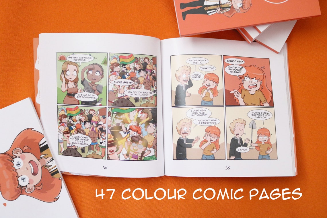 Being Ginger Book - Etsy