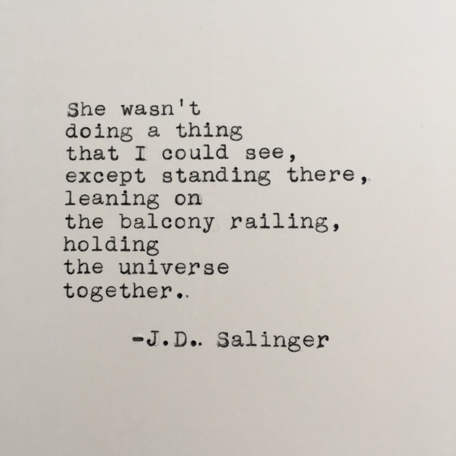 Jd Salinger Quotes