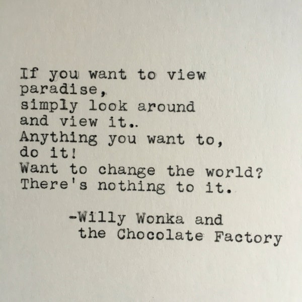 Charlie and the Chocolate Factory Print - Etsy