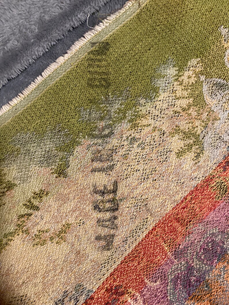 Belgium Tapestry Classic Scene Mid 20th Century Embroidery Cotton - Etsy