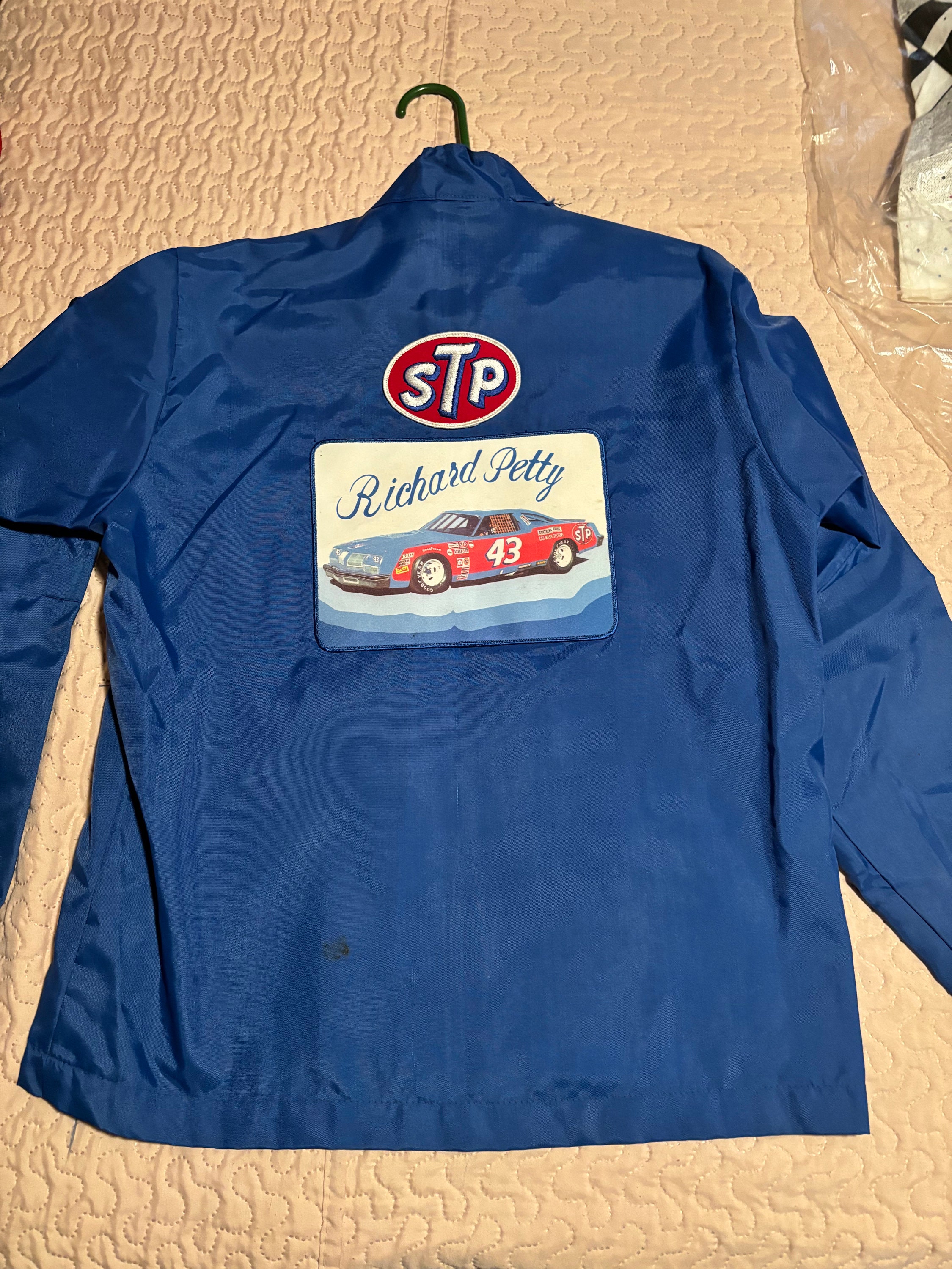 Vtg 70s Richard Petty Jacket Ebert Darlington Patches Winston Cup ...