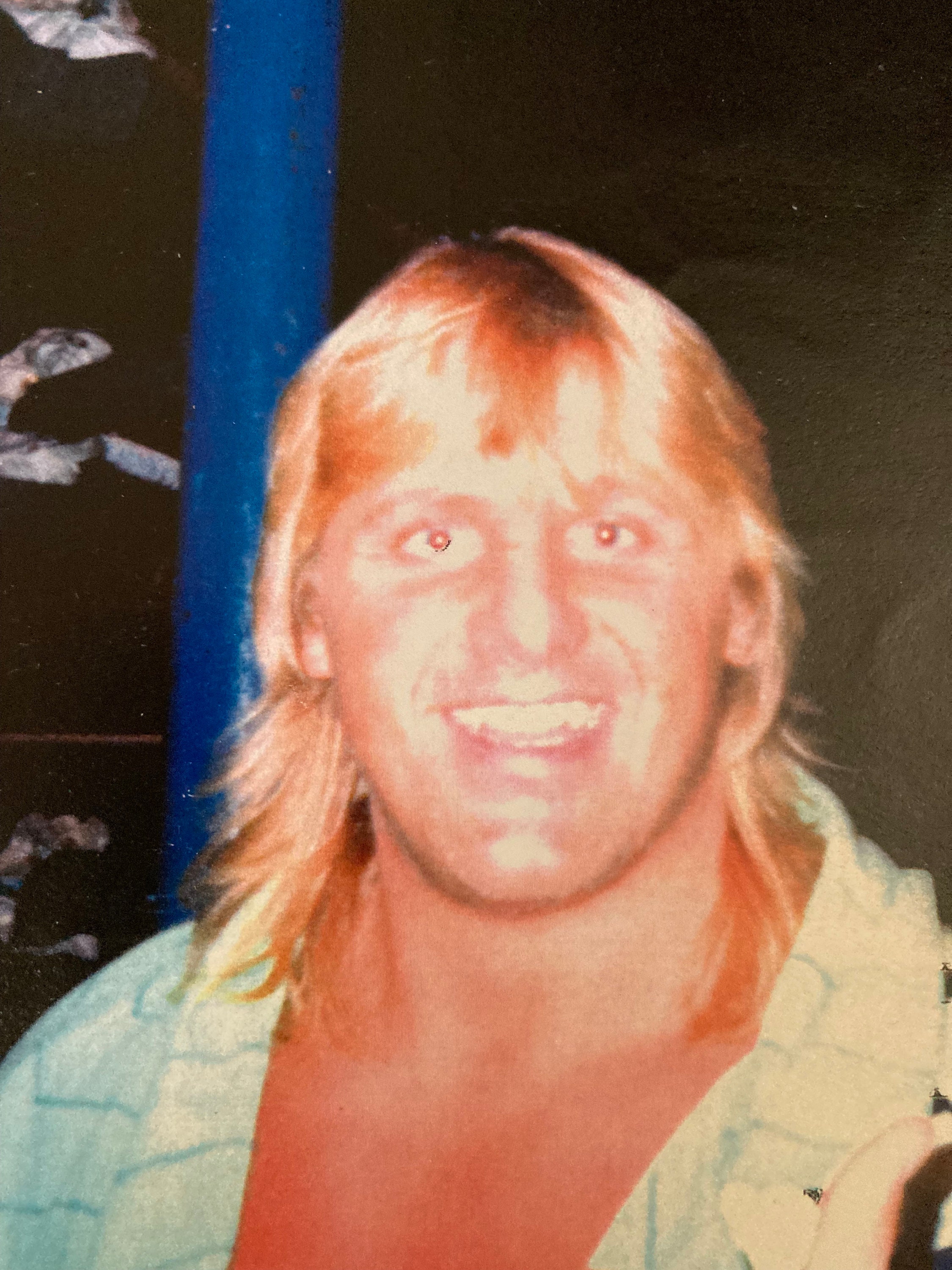 Owen Hart Wrestler Camera Photo WWF Fan Club Member Blank Certificate ...