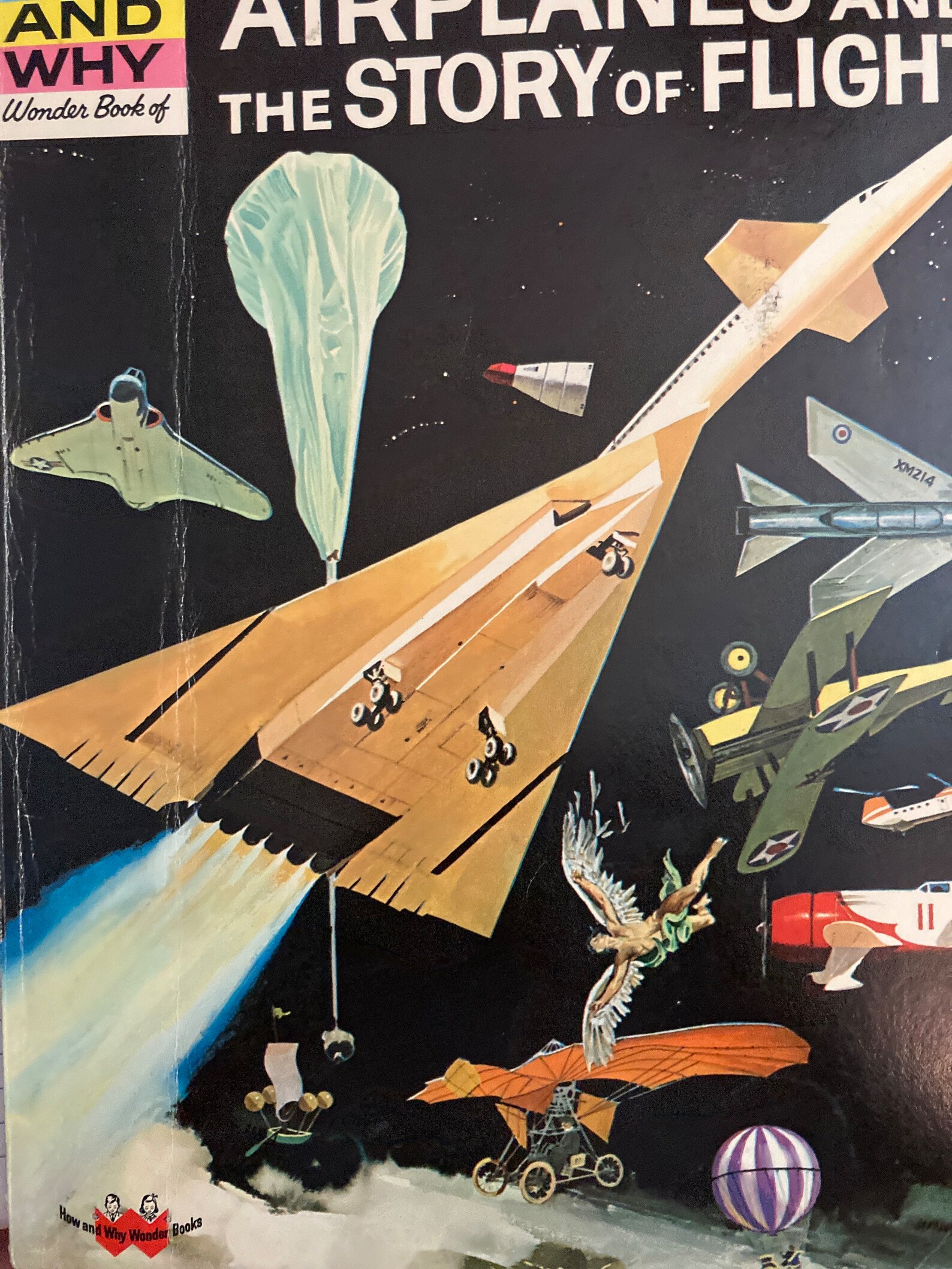 The How and Why Wonder Book of Airplanes and the Story of Flight Book ...