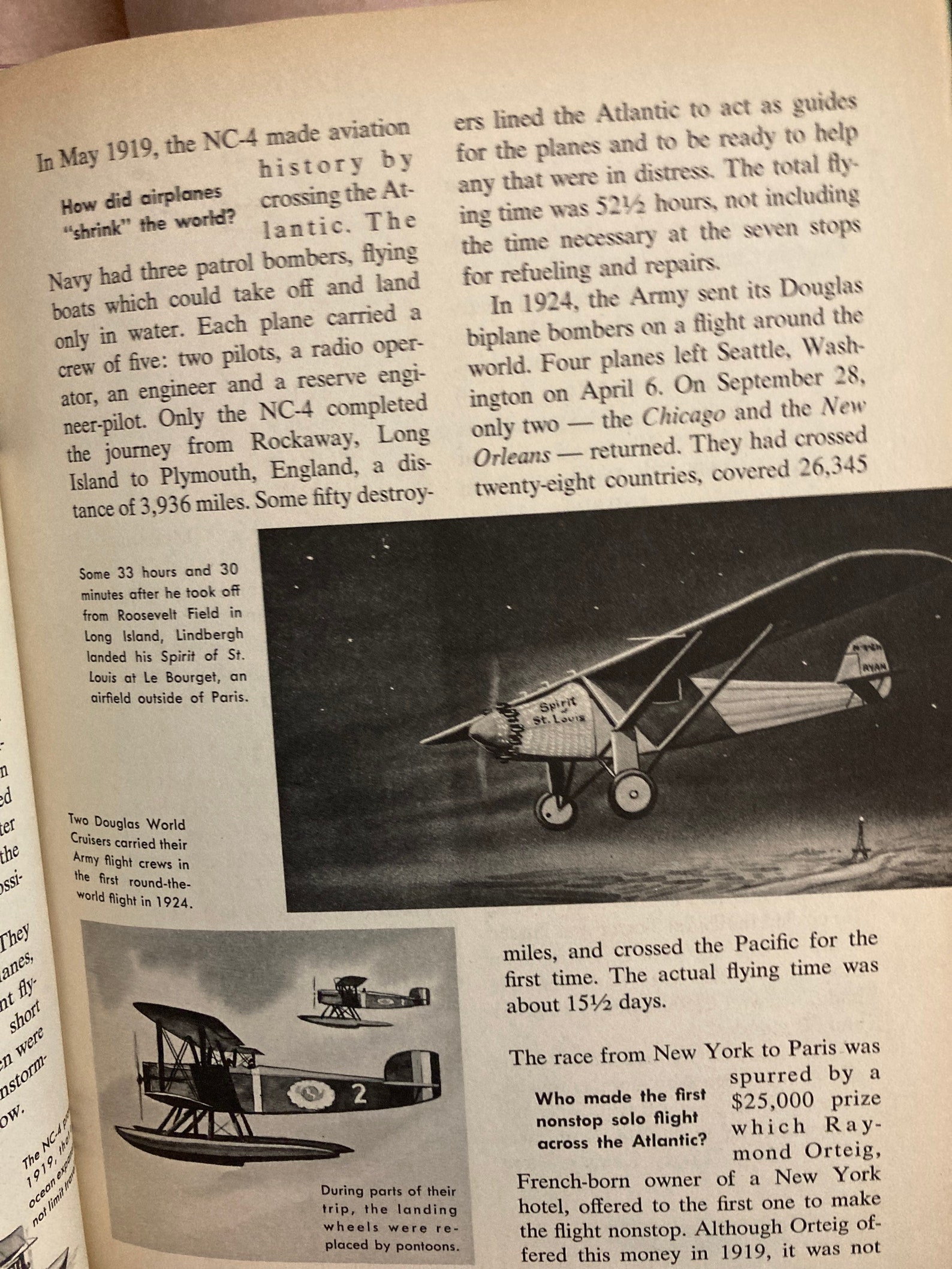 The How and Why Wonder Book of Airplanes and the Story of Flight Book ...