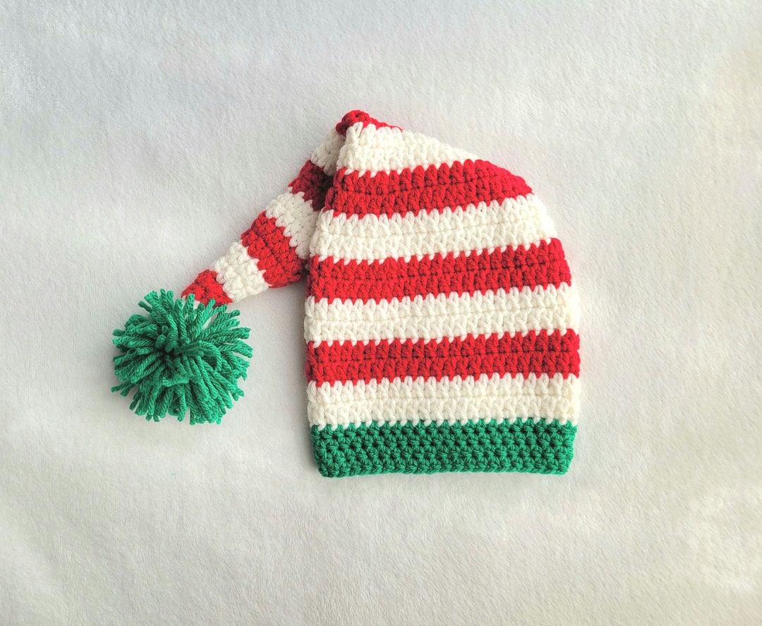 EASY Crochet Pattern Elf Hat, Simple Pattern for Preemie to Adult ...