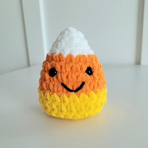 Candy Corn Crochet Patterns, Halloween Patterns, Small Mini Plushie ...