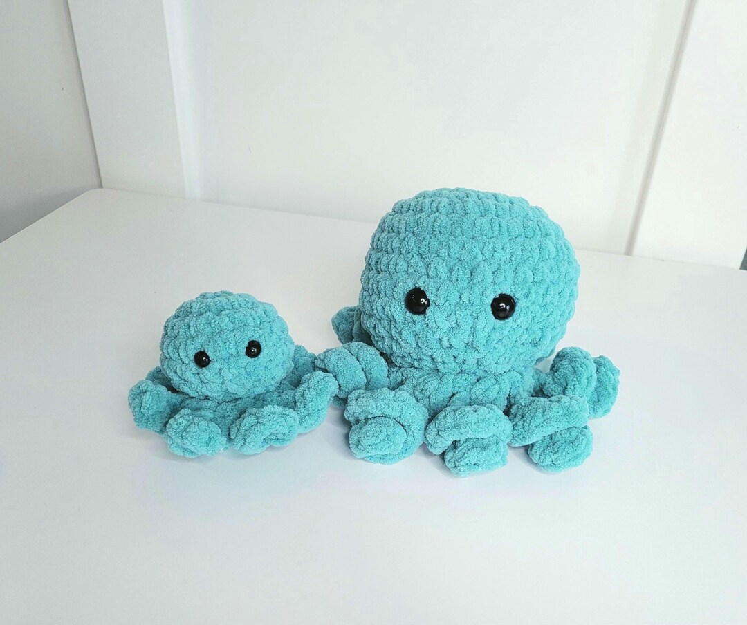 2 in 1 No Sew Octo Crochet Patterns, Octopus Plushie Patterns, Quick ...