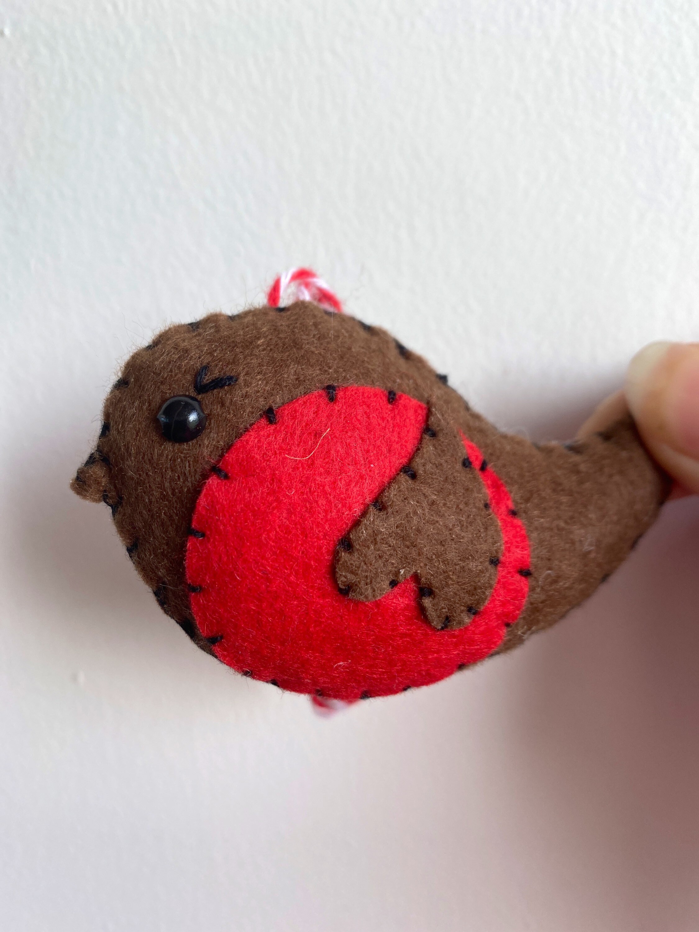 Christmas Robin Robin Felt Robin Christmas Decorations - Etsy