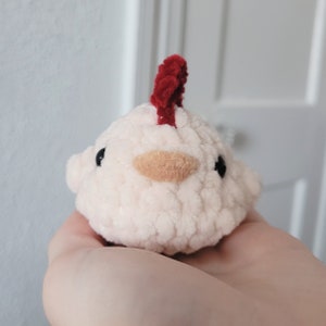Cutie Chicken Keychain - DIGITAL Crochet PATTERN - Etsy