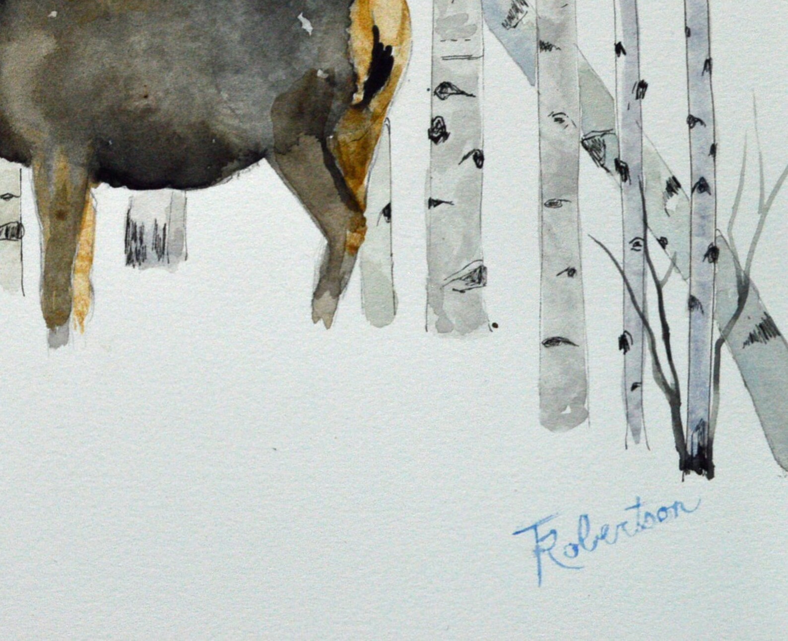 Big Game Wildlife Art, Fine Art Hunting Décor, Mule Deer Landscape ...