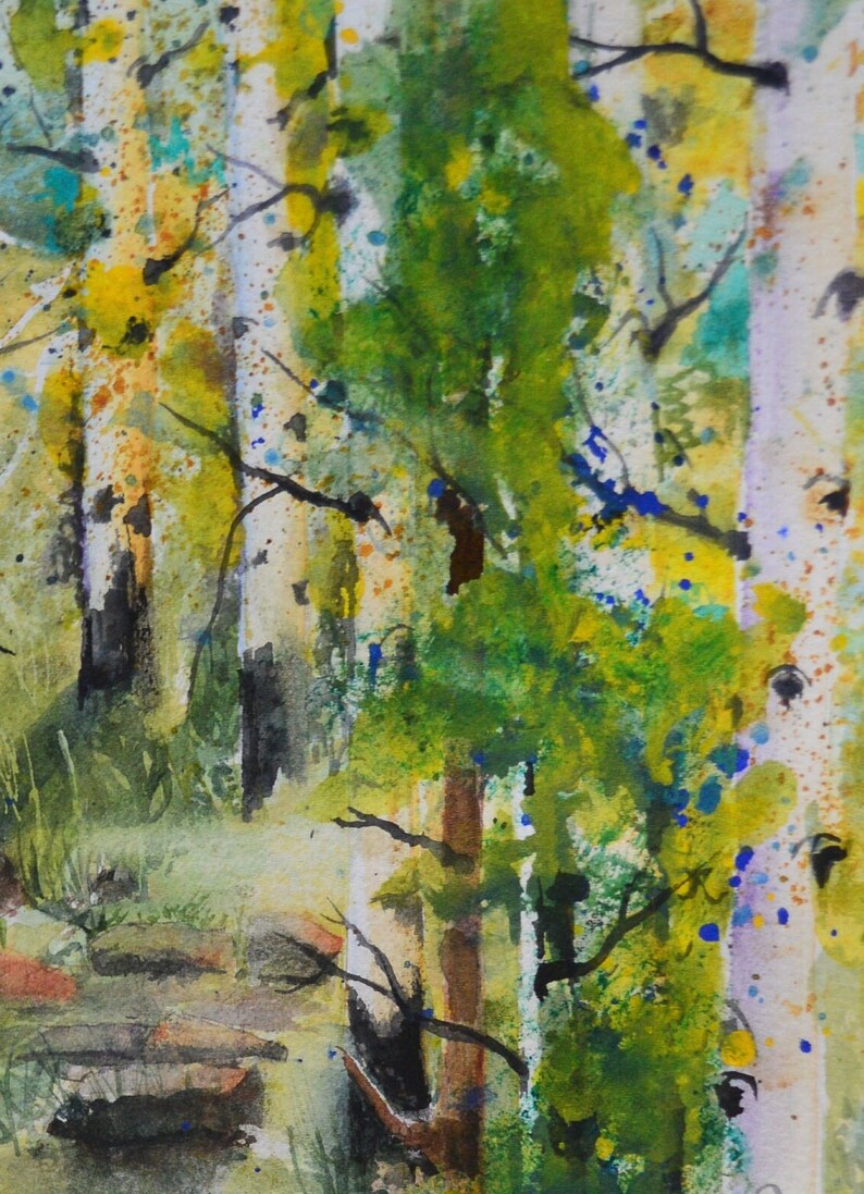 Fine Art, Early Spring, Terri Robertson, Colorado Artist, Forest Art ...