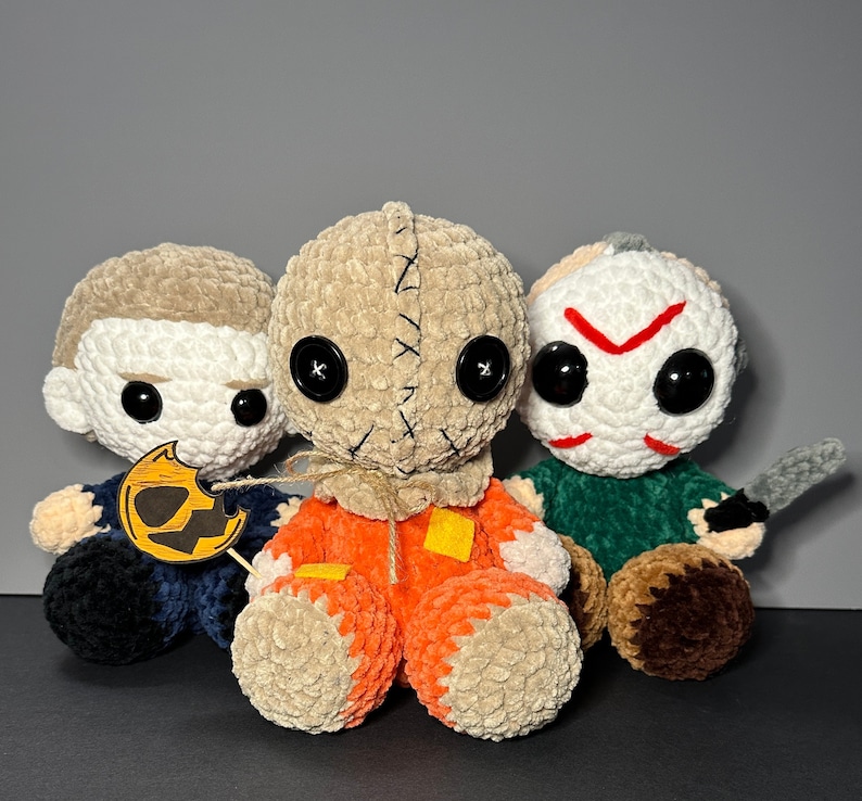 PATTERN Pack**masked Killer, Pumpkin Kid, Slasher Man - Etsy