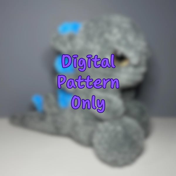 Godzilla Pattern - Etsy