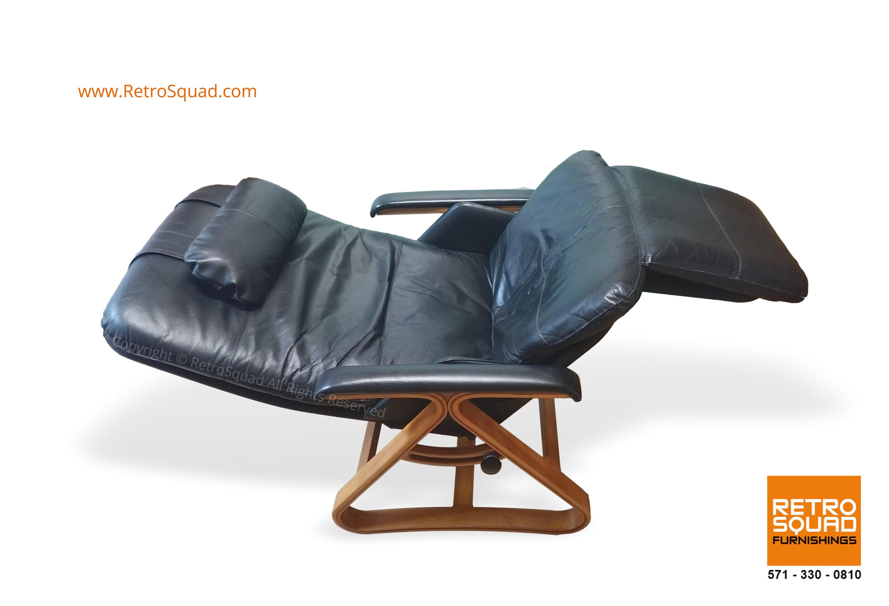 Danish Modern backsaver Healthy Back Recliner by - Etsy
