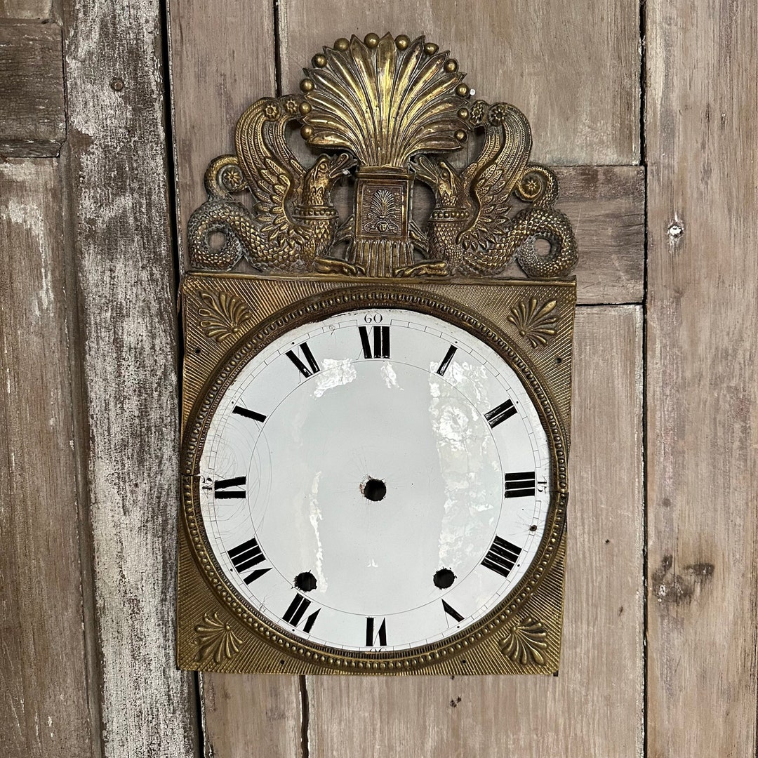 Stunning Antique French Clockface - Etsy