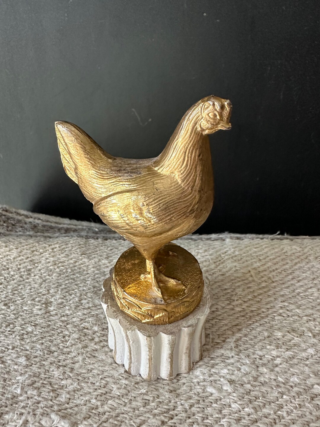 Antique Trophy Hen- Chicken - Etsy