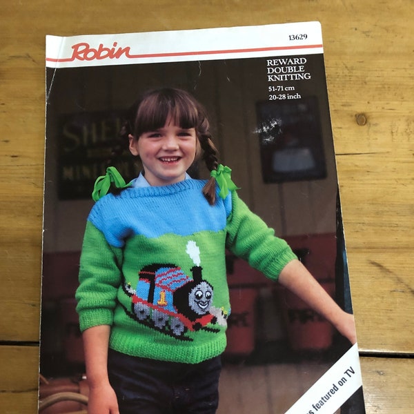 Thomas the Tank Engine Knitting Pattern - Etsy UK