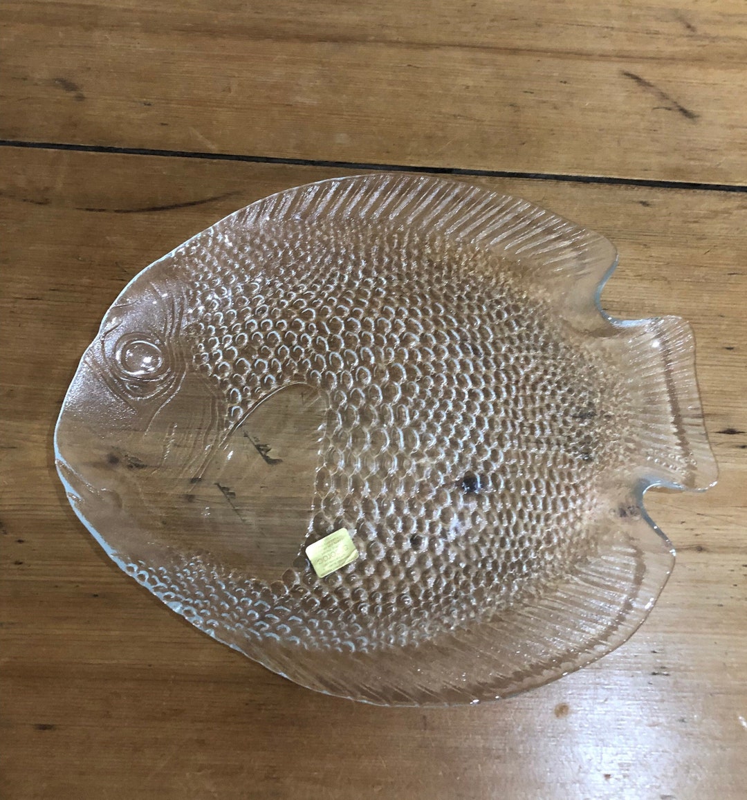 Arcoroc Glass Fish Plate - Etsy