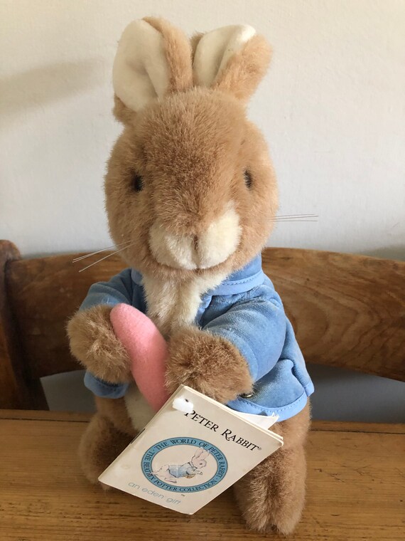 Peter Rabbit Beatrix Potter Plush Cuddly Toy Etsy UK