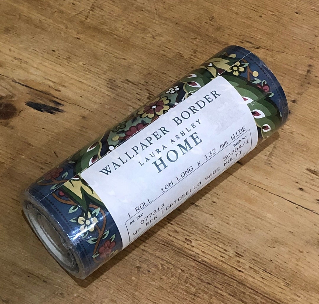 Laura Ashley Home Portobello Sage Wallpaper Border - Etsy