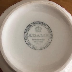 Adams English Scenic Pattern Jumbo Cup and Saucer - Etsy