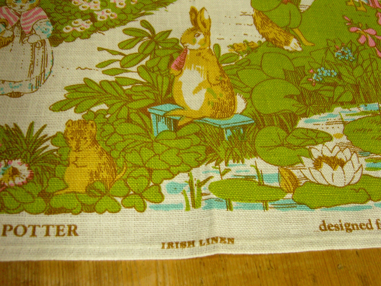 Beatrix Potter Tea Towel Pat Albeck | Etsy