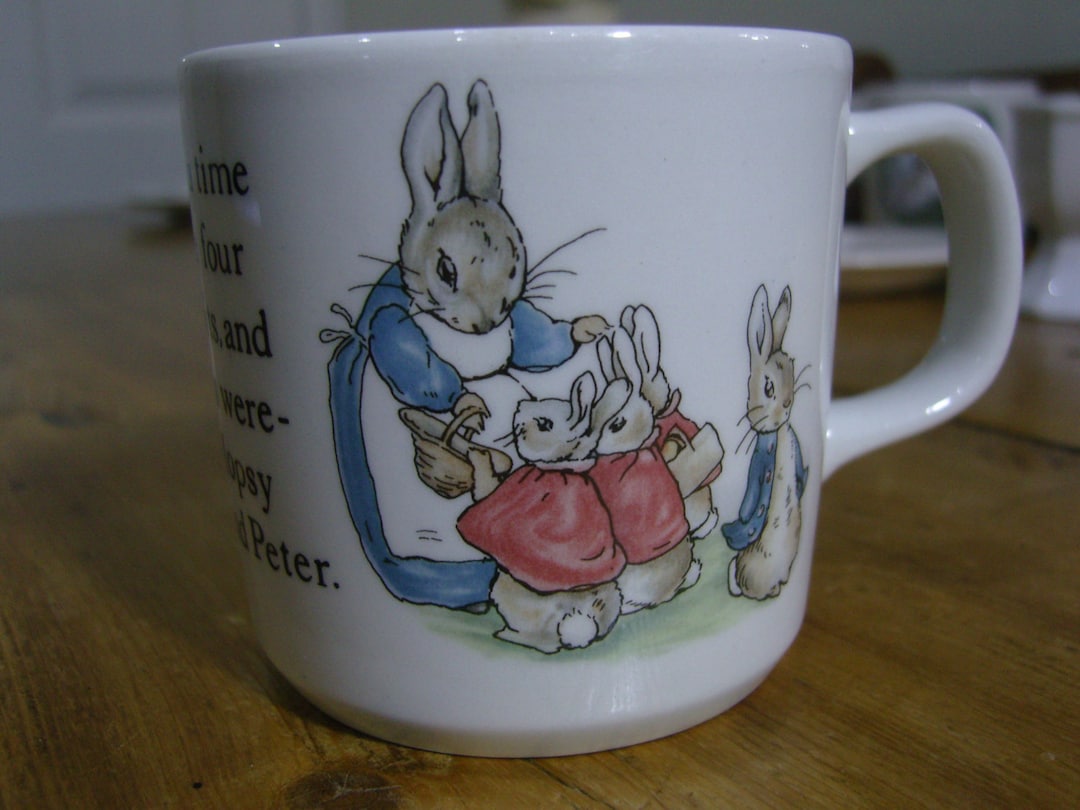 Peter Rabbit Mug - Etsy