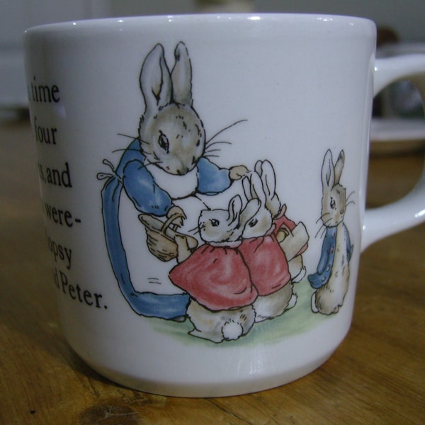 Peter Rabbit Mug - Etsy