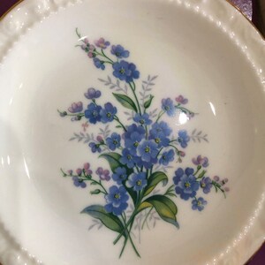 Pair of Royal Albert, Forget-me-not, Coasters / Pin Trays - Etsy