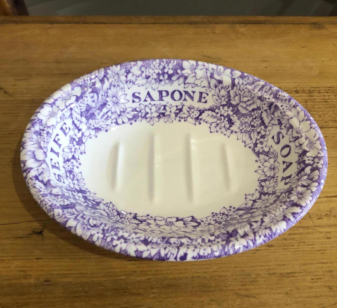 Mason's Crabtree & Evelyn Lilac Soap Dish - Etsy