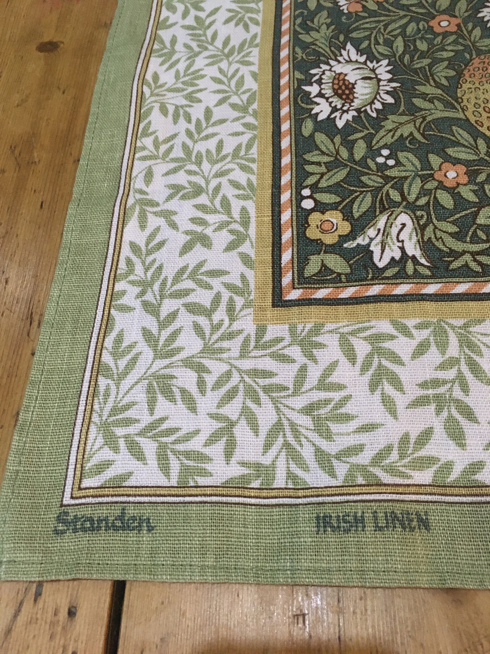 Vintage National Trust Pat Albeck Design Tea Towel | Etsy