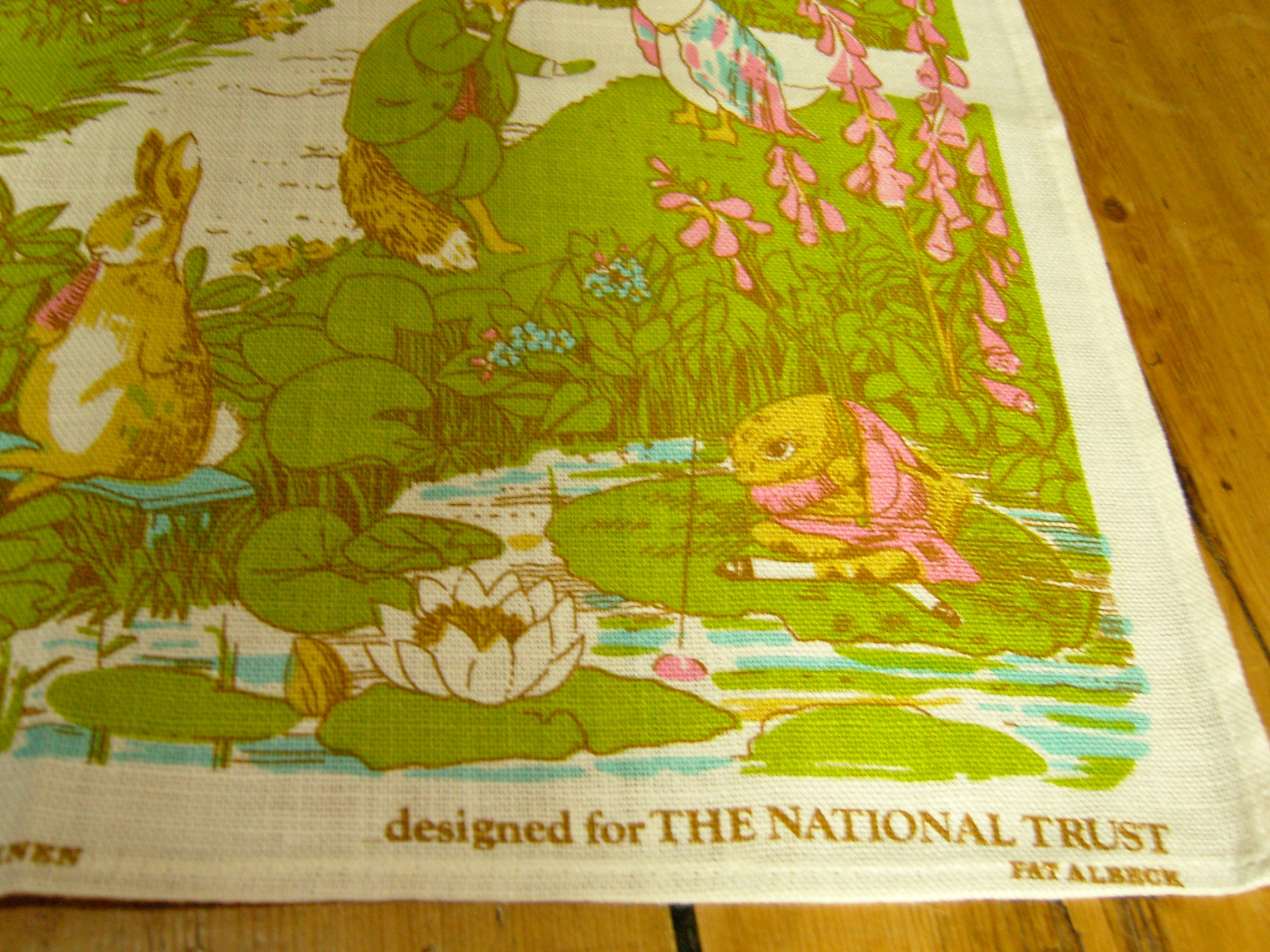 Beatrix Potter Tea Towel Pat Albeck - Etsy