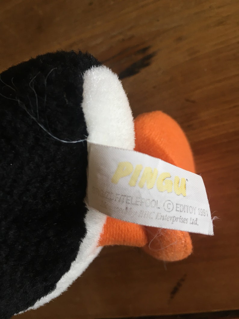 Pingu Plush Toy - Etsy UK
