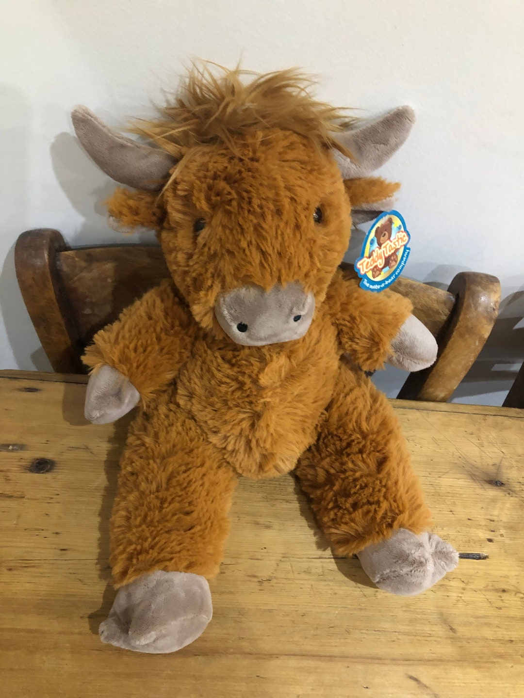 Plush Highland Cow Cuddly Toy - Etsy