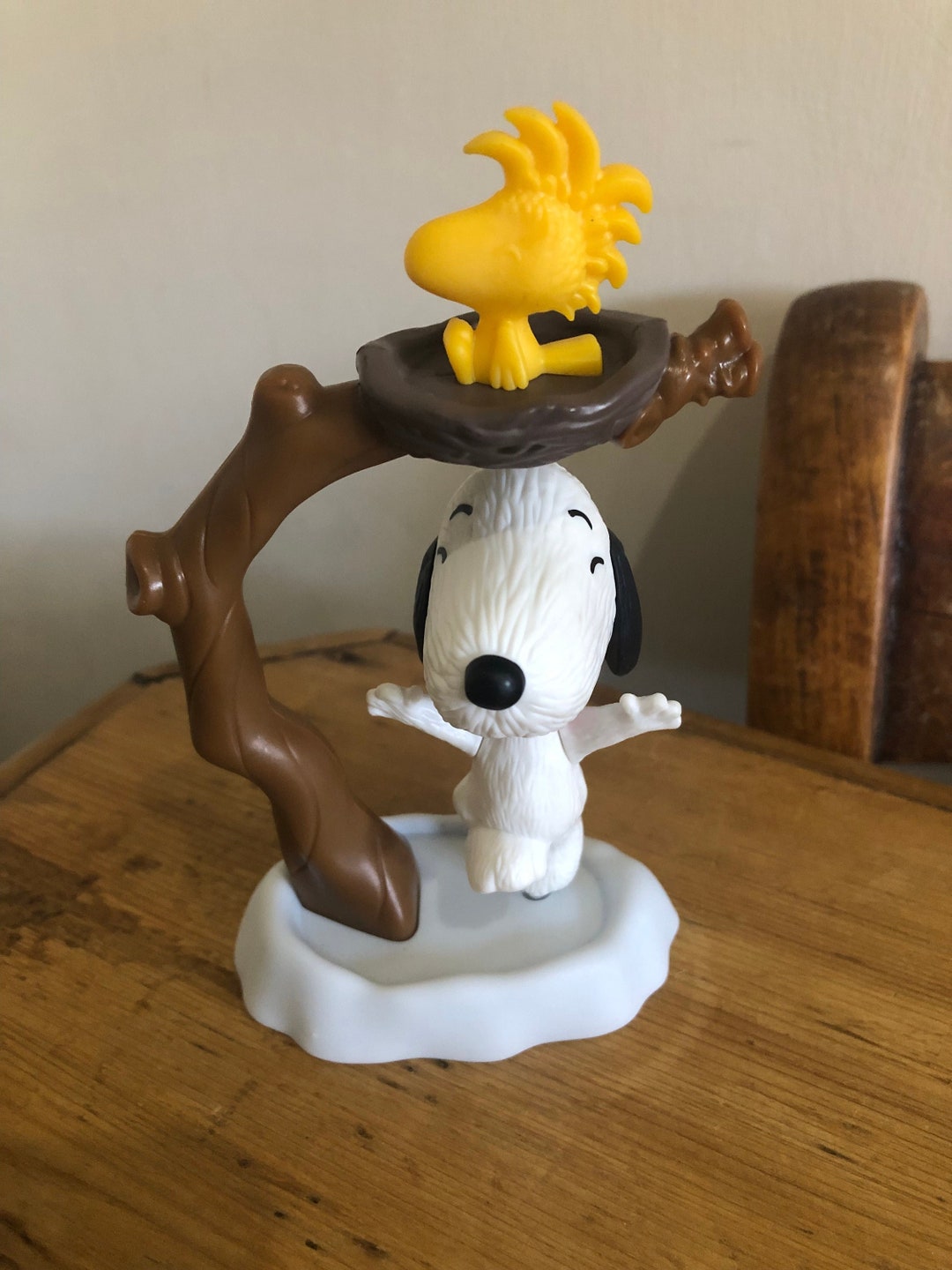 Spinning Snoopy Mcdonald's Plastic Figurine Toy - Etsy