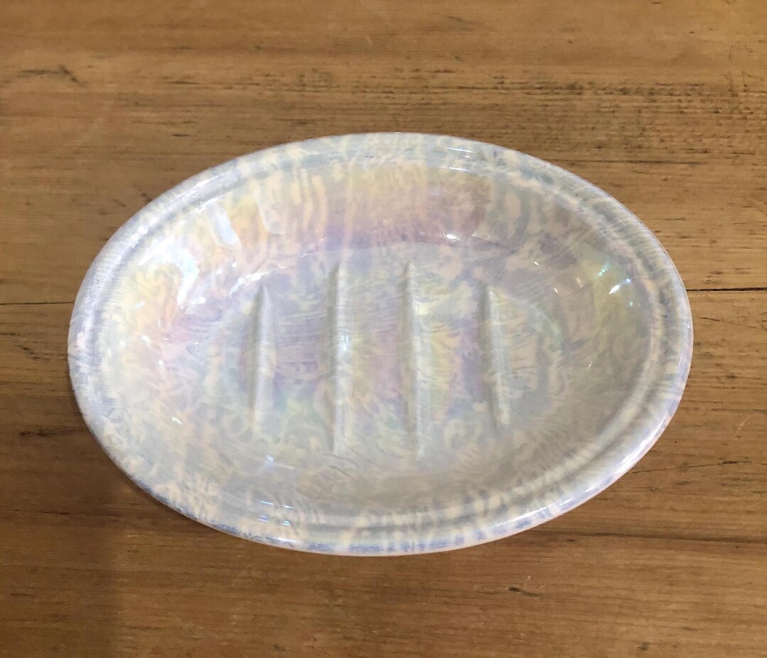 Mason's Crabtree & Evelyn Pearlescent Soap Dish - Etsy