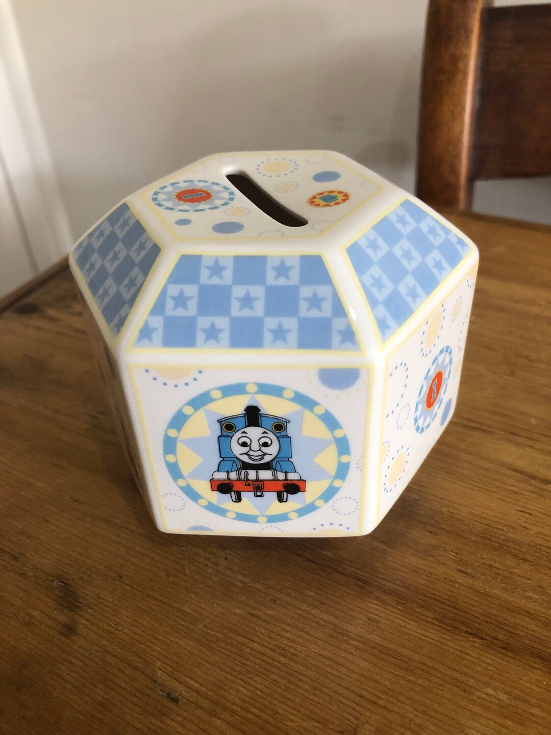 Coalport Thomas the Tank Engine Hexagonal Child's Money Box - Etsy