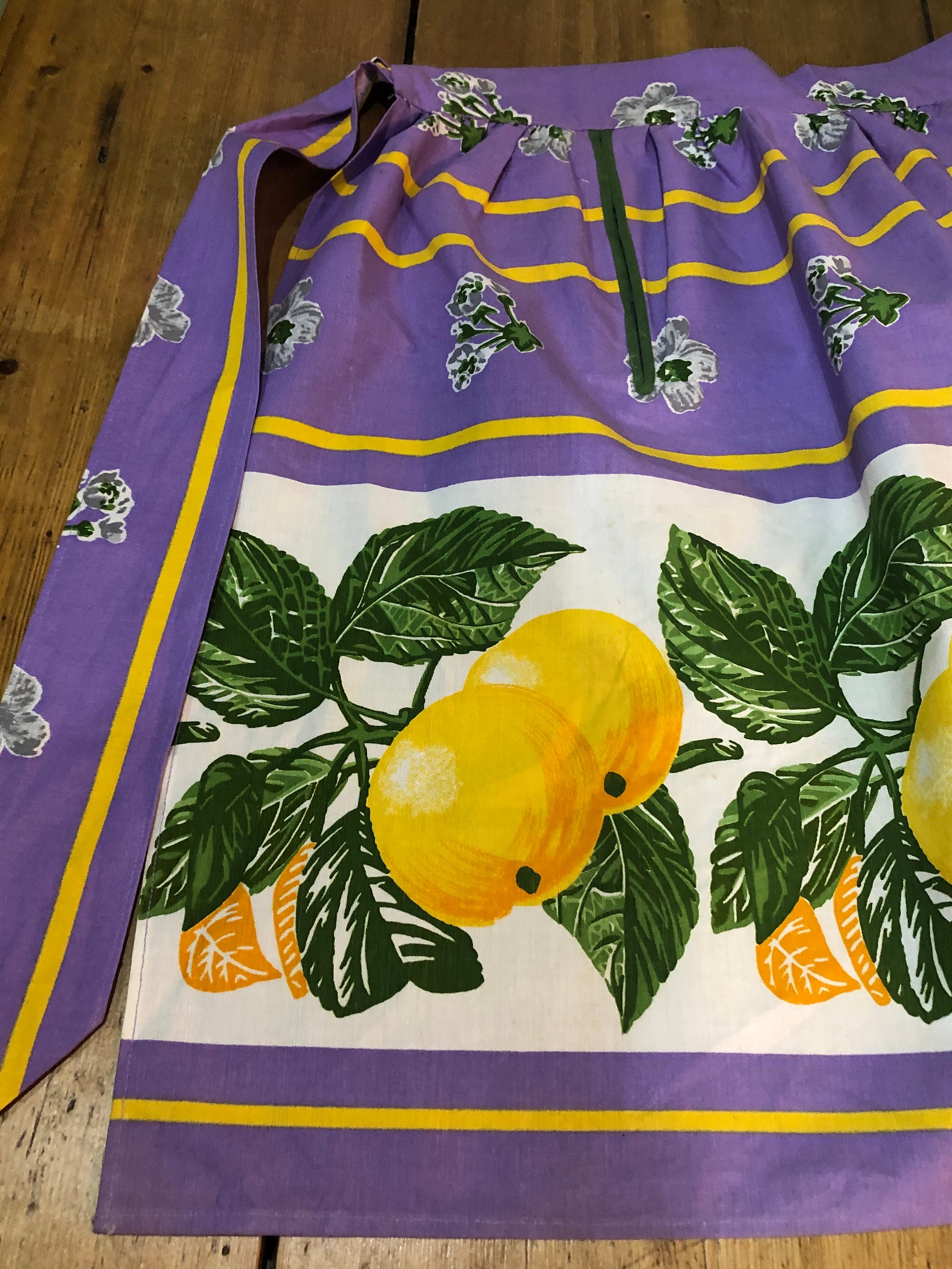 Vintage St Michael's Adult's Half Apron - Etsy