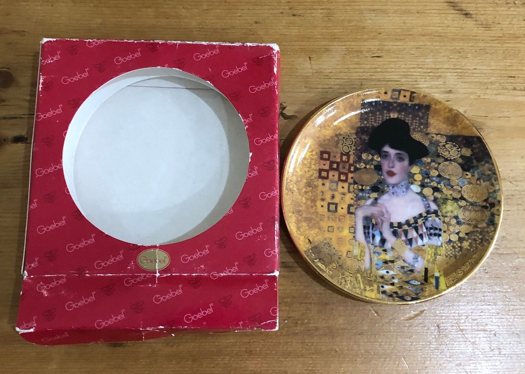 Goebel, Artis Orbis, Adele Bloch-bauer by Gustav Klimt Small Wall Plate ...