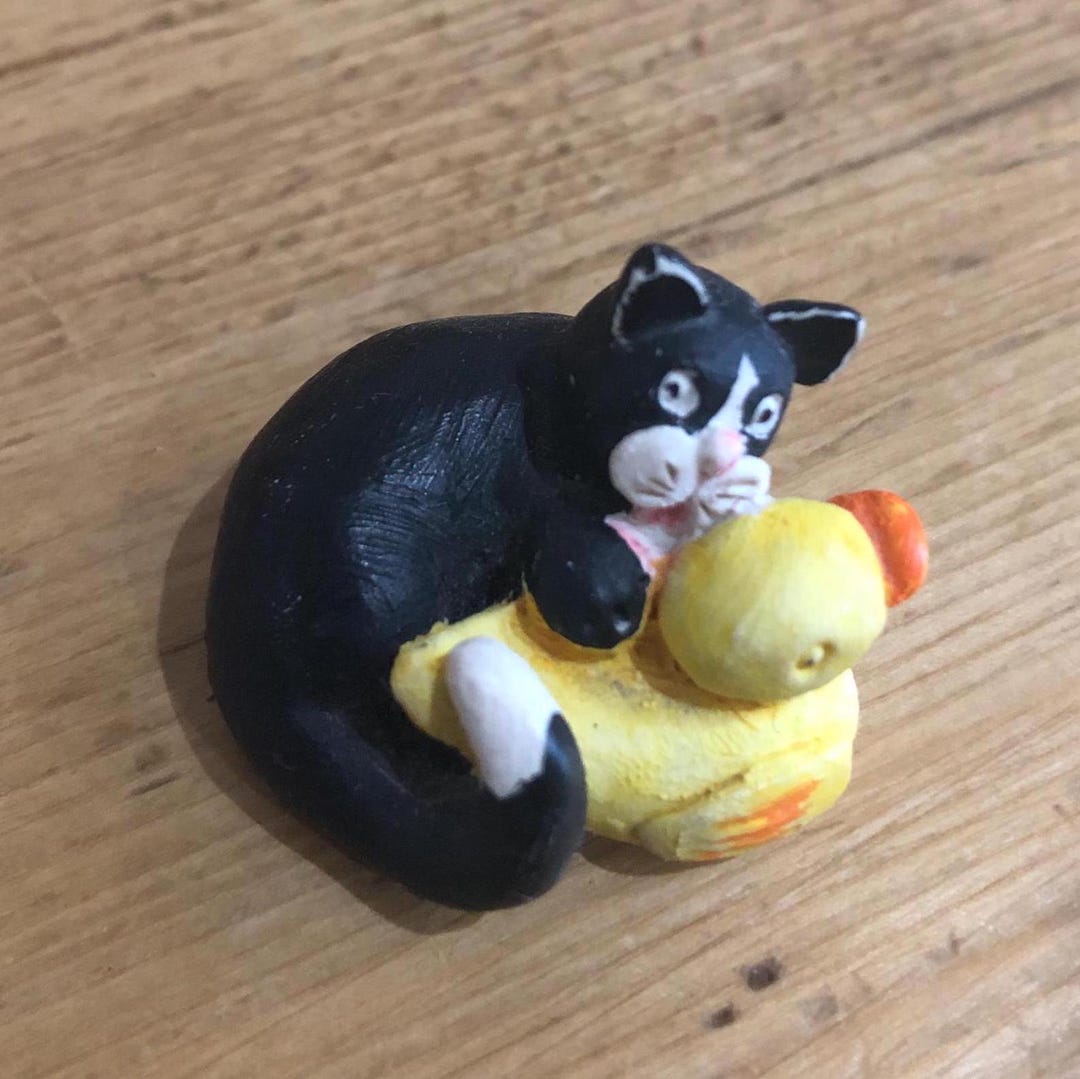 Peter Fagan Colour Box Cats, Bathtime Pal, Figurine - Etsy