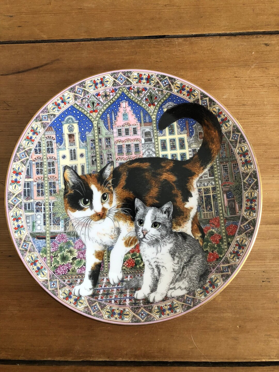 Royal Worcester Sue Scullard Purrfect Friends Decorative Cat - Etsy