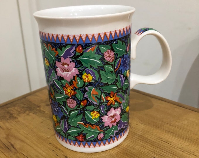 Dunoon Stoneware Christine Chadwick Floral Mug - Etsy