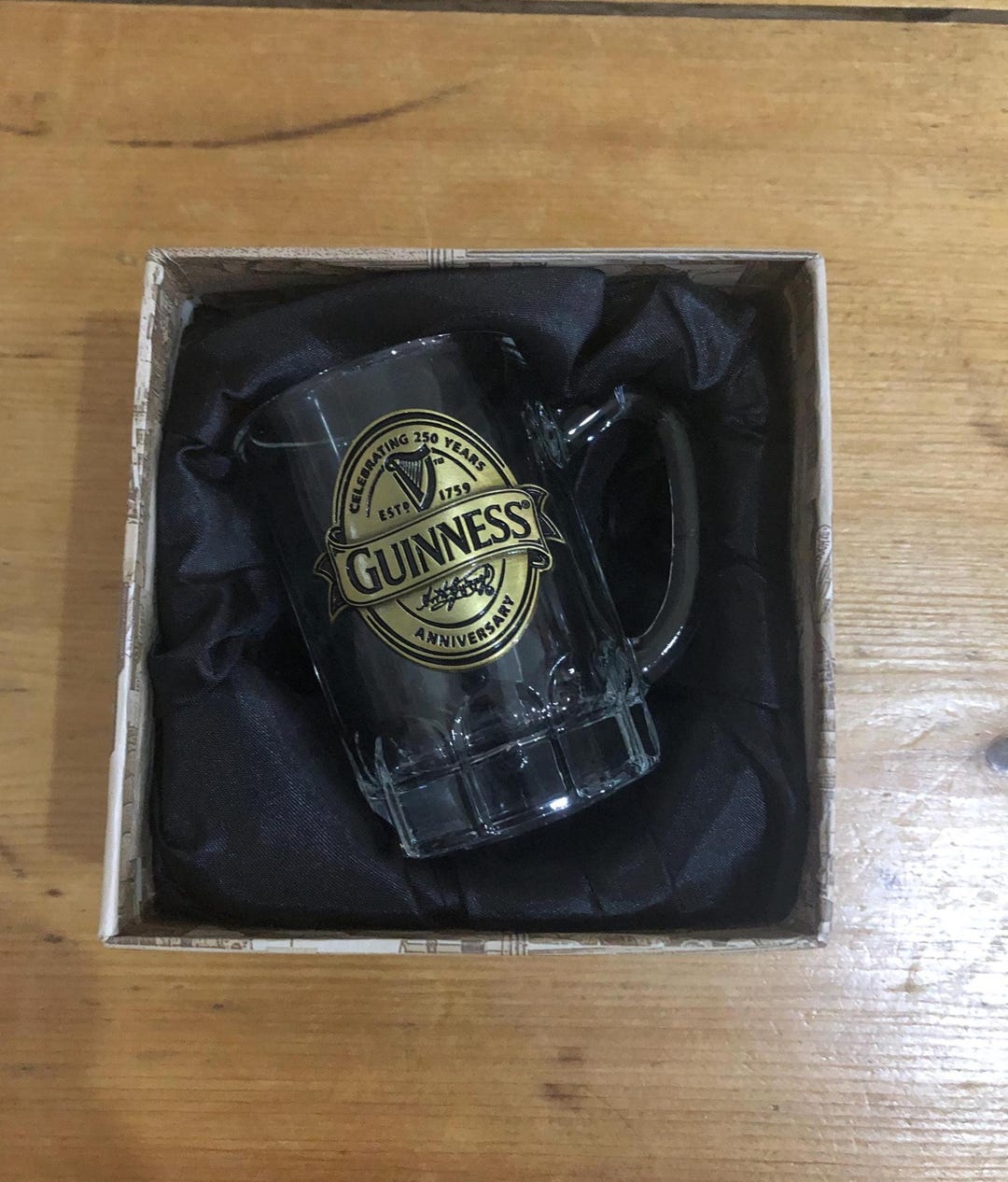 Guinness Miniature Glass Tankard 250 Years Anniversary Gift Set - Etsy