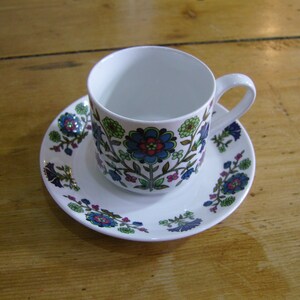 Midwinter Country Garden Cup and Saucer - Etsy