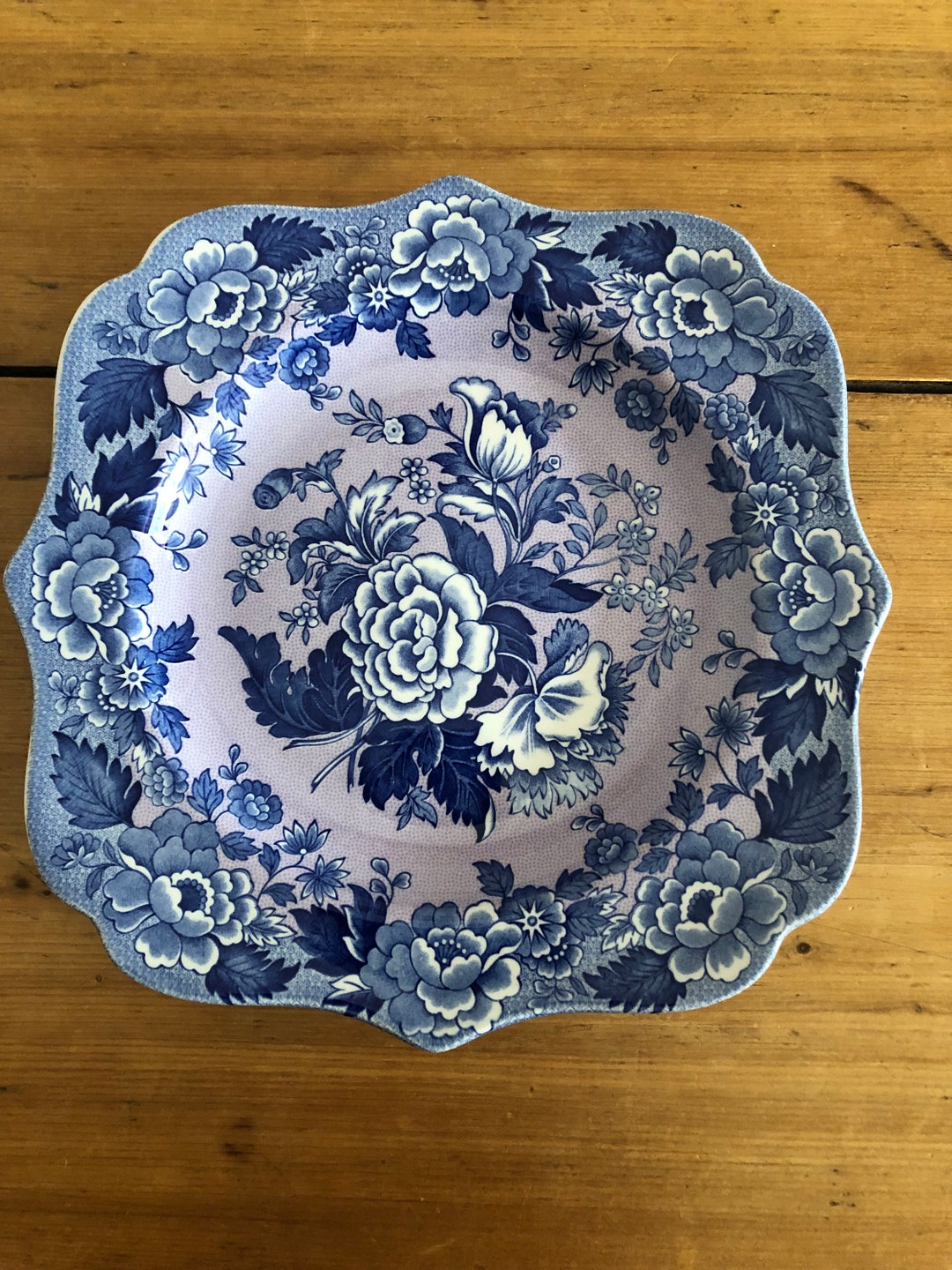 Spode British Flowers - Poppy, Archive Collection Plate - Etsy