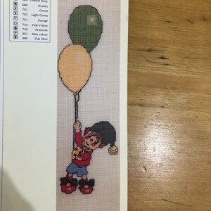 Noddy and Friends Cross Stitch Pattern Book - Etsy
