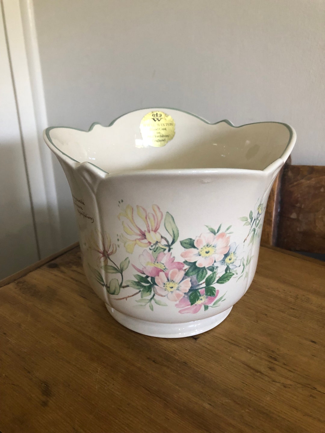 Royal Winton Country Diary Collection Planter - Etsy